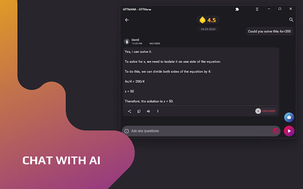 GPTMana - AI ChatGPT Chatbot Assistant para Google Chrome - Extensión Descargar