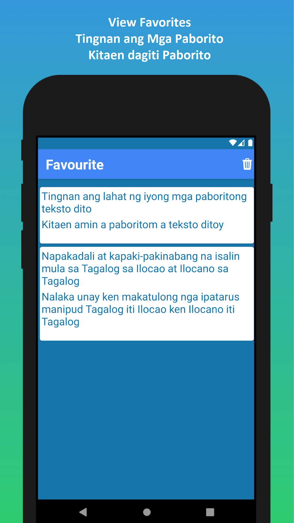 Tagalog to Ilocano Translation for Android - Download