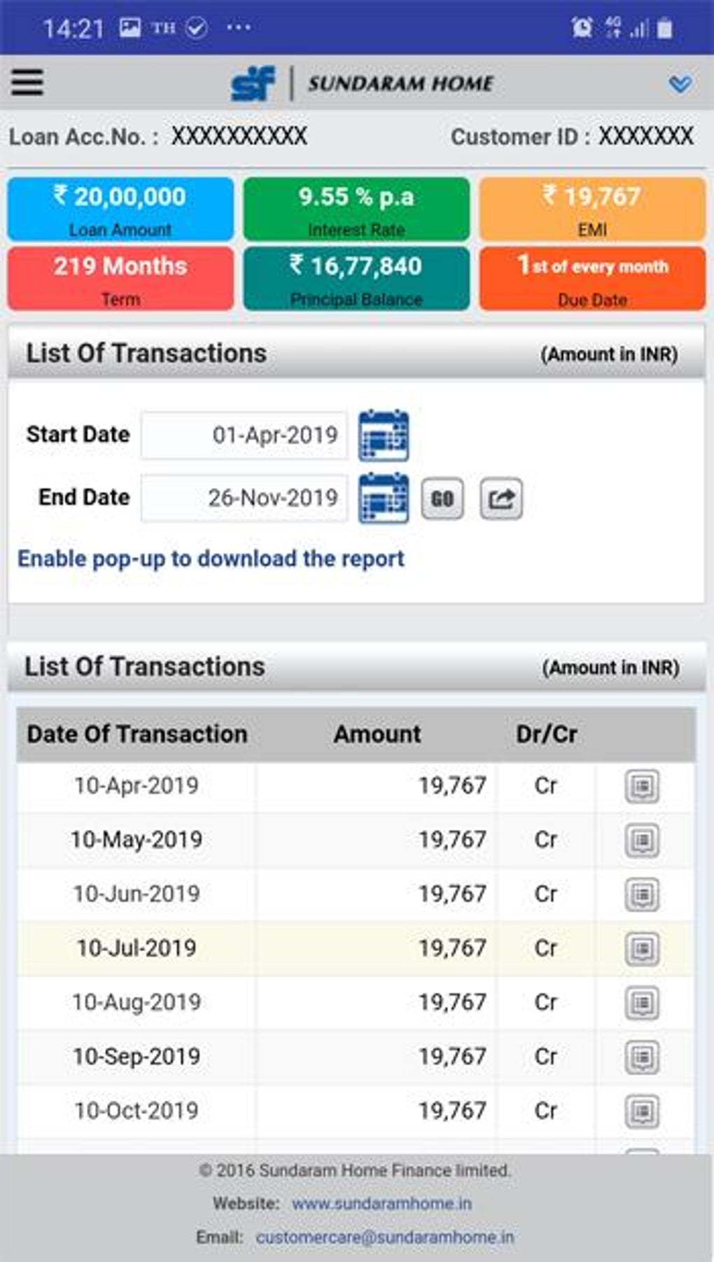 Sundaram Home Customer Mobile APP APK for Android - Download