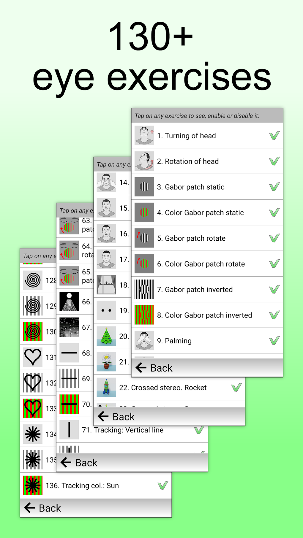 EyesVision:trainingexercises for Android - Download