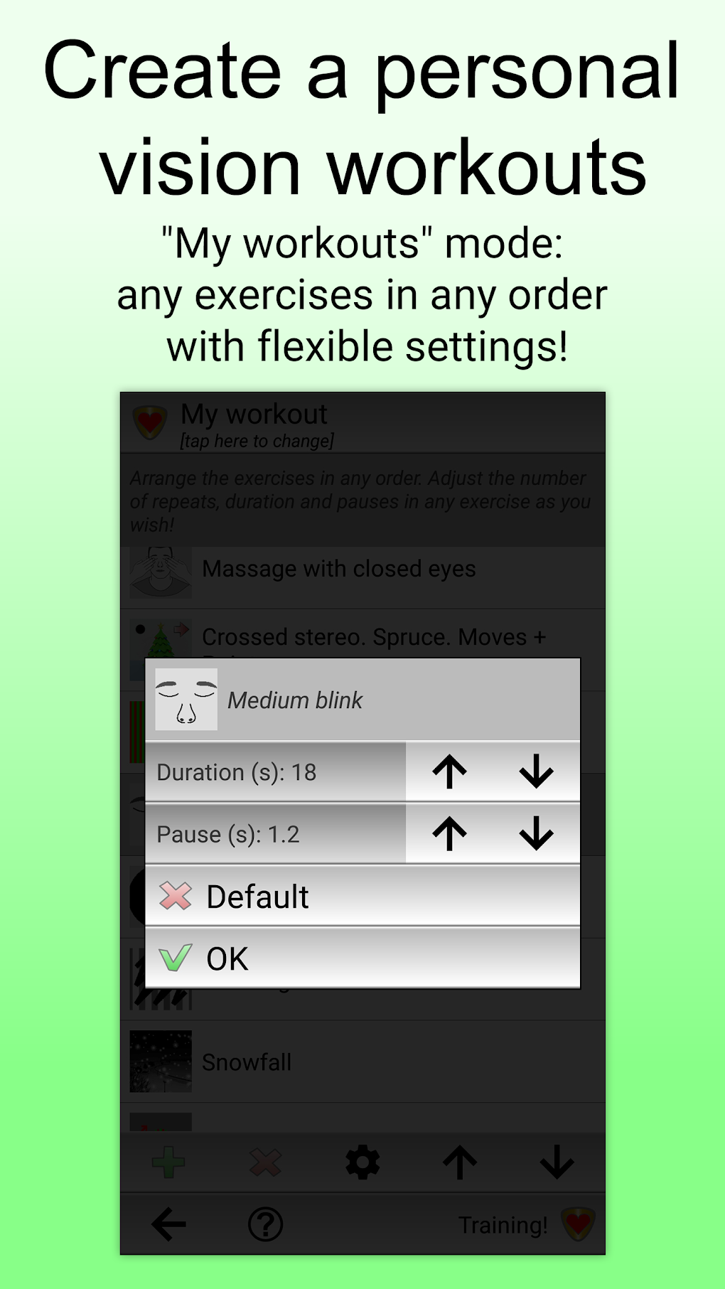 EyesVision:trainingexercises for Android - Download