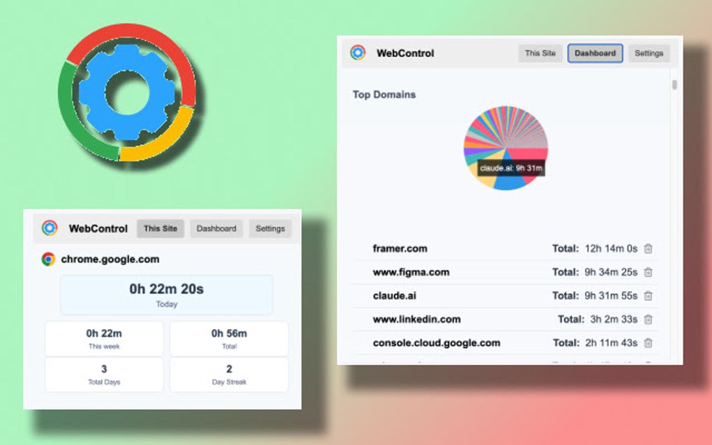 WebControl para Google Chrome - Extensión Descargar