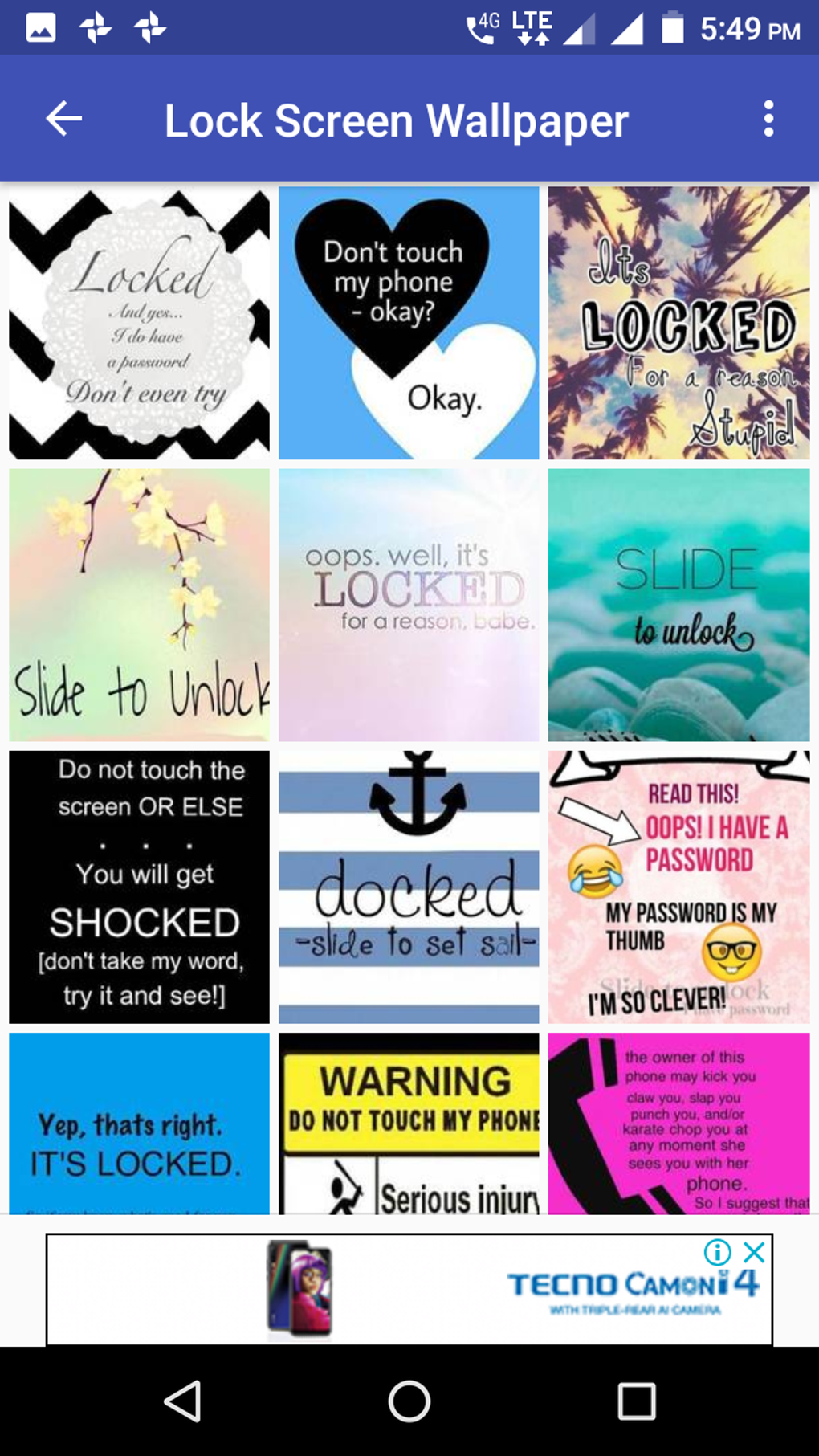 Lock Screen HD Wallpaper para Android - Descargar