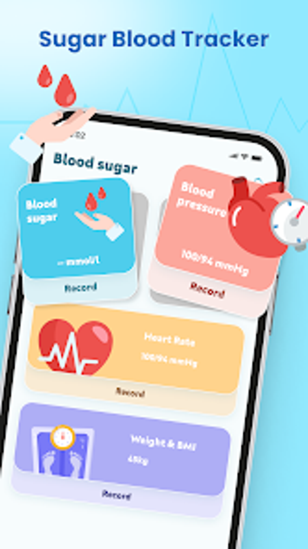 Sugar Blood - Diabetes Log para Android - Descargar
