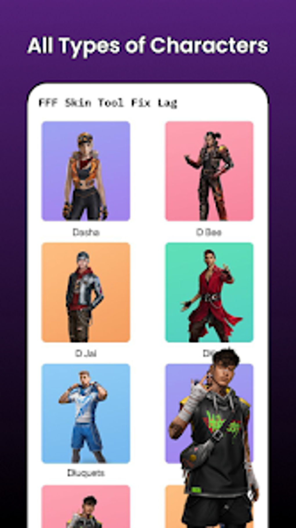 FFF Skin Tool : Fix Lag para Android - Descargar