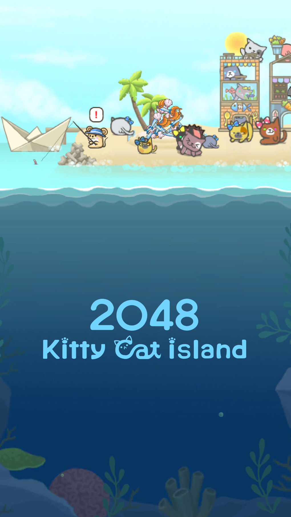 2048 Kitty Cat Island para iPhone - Download