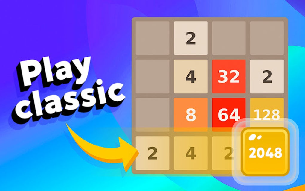 2048 Game pour Google Chrome - Extension Télécharger