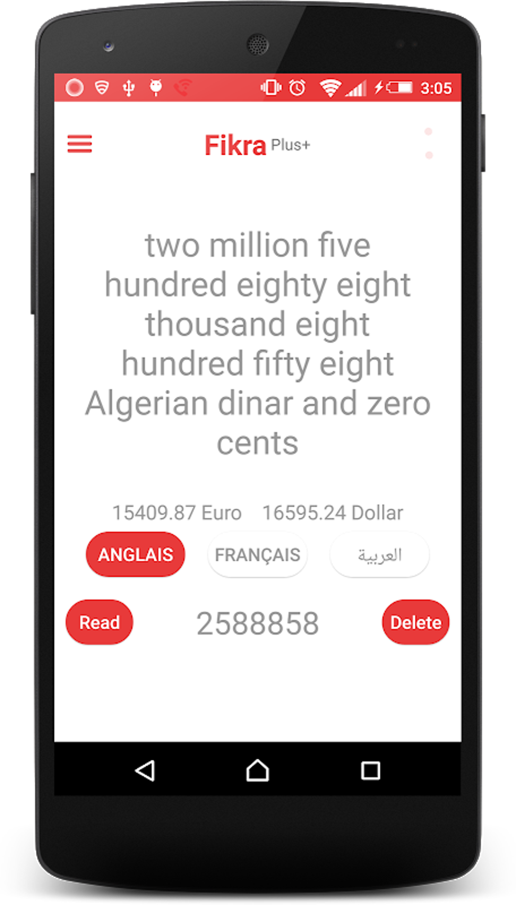 Dz Dinars Numbers to letters APK for Android - Download