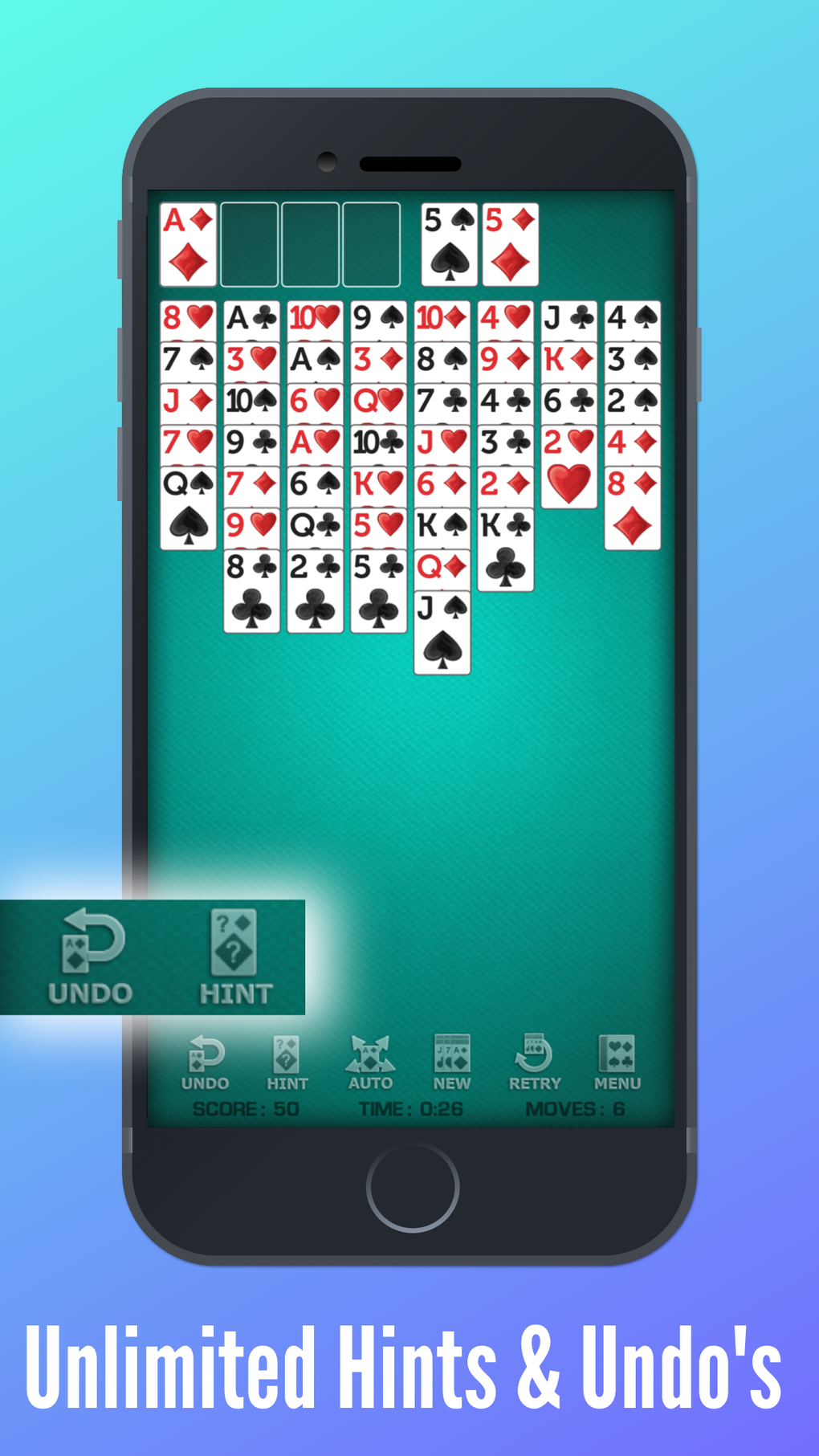FreeCell Solitaire Classic para iPhone - Descargar