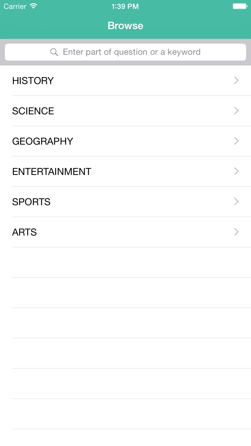IPhone Trivia Cheat 