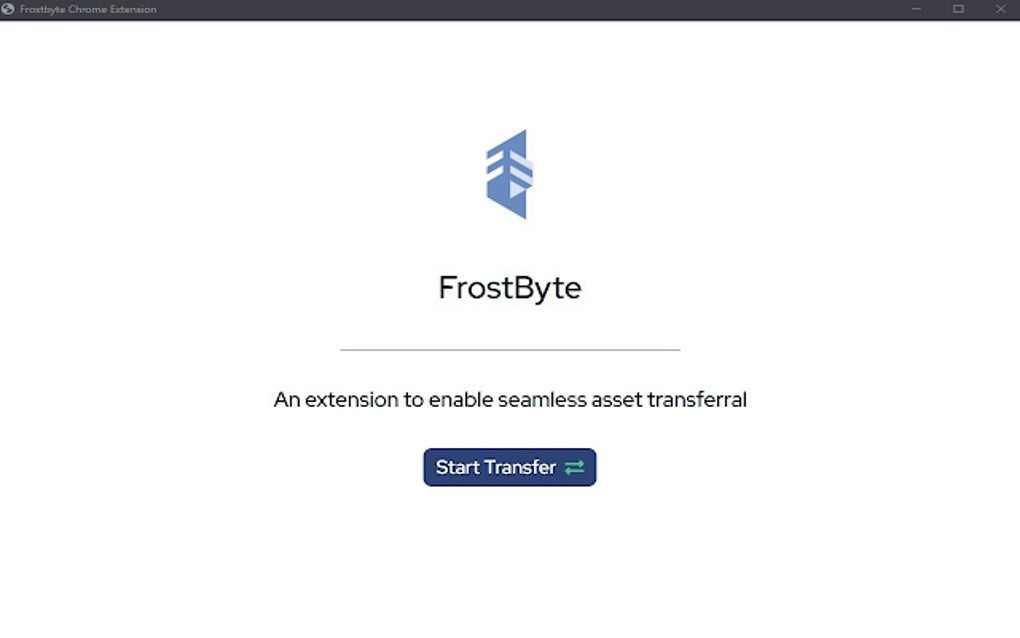 Frostbyte Extension Google Chrome 용 - 확장 프로그램 다운로드