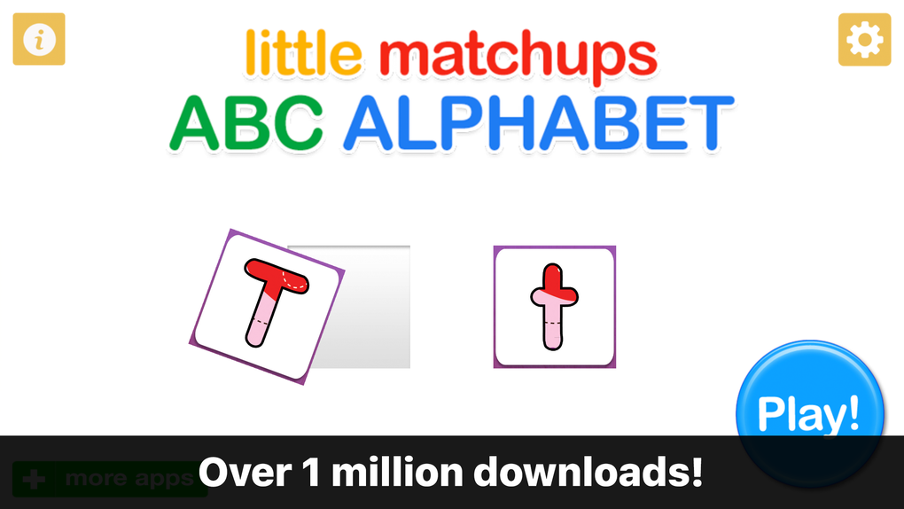 iPhone 용 Little Matchups ABC - Alphabet Letters and Phonics - 다운로드