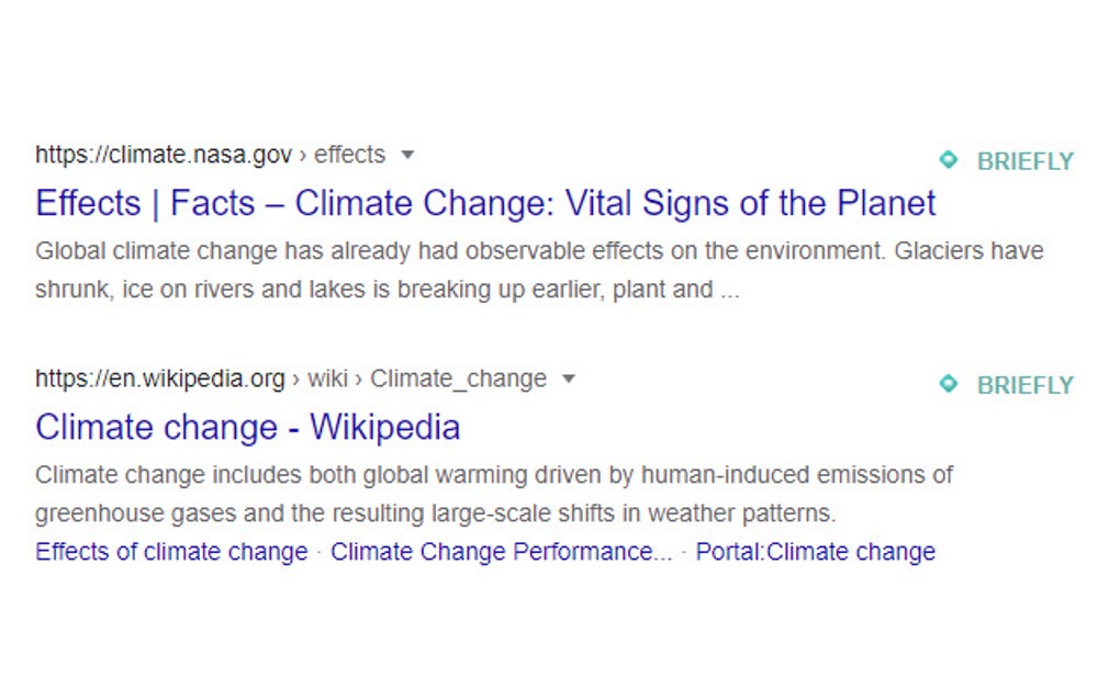 Briefly Google Chrome 용 - 확장 프로그램 다운로드