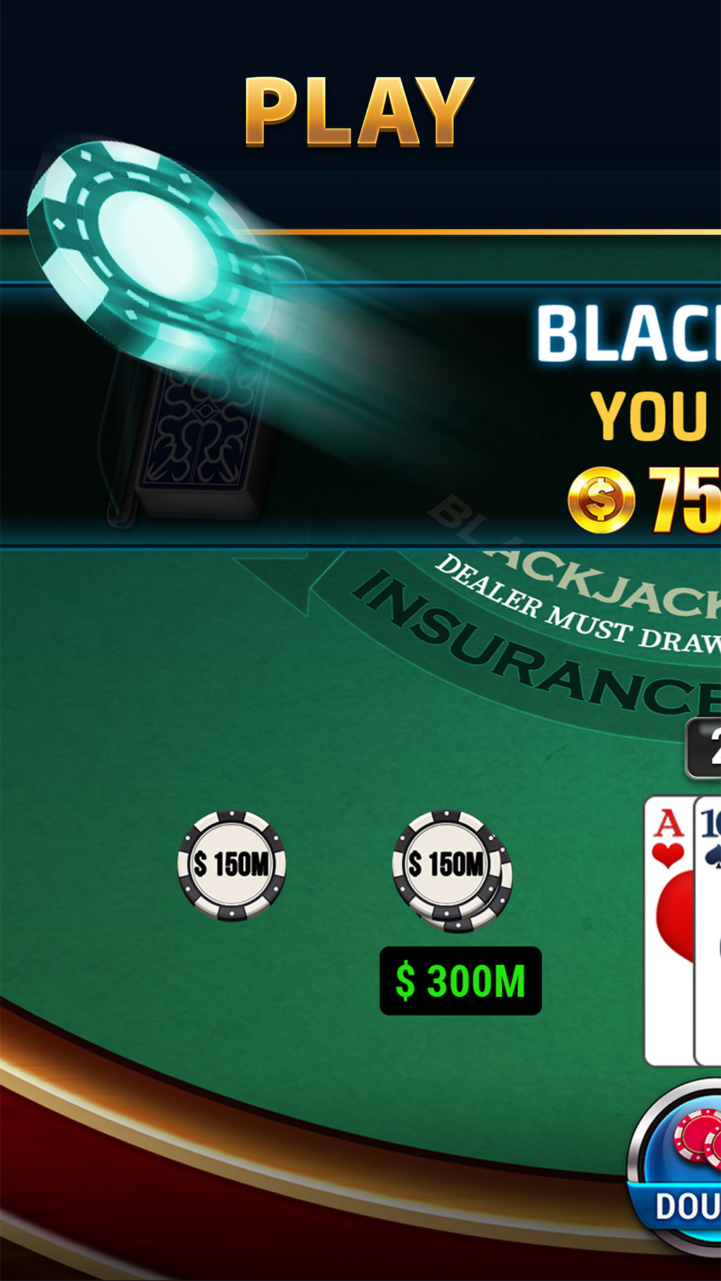 Blackjack Pro 21 Card Games for iPhone - Download