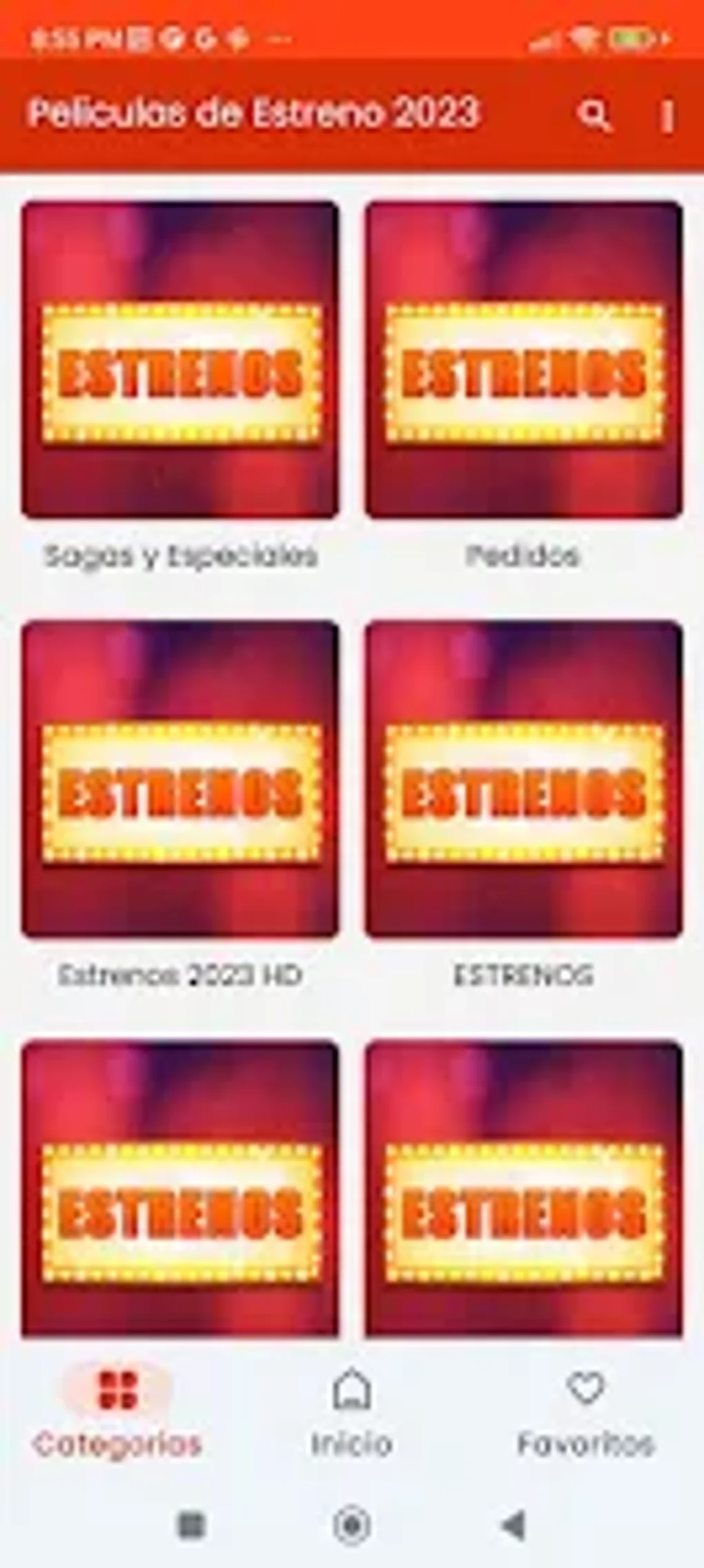 Peliculas de estreno 2023 para Android - Descargar