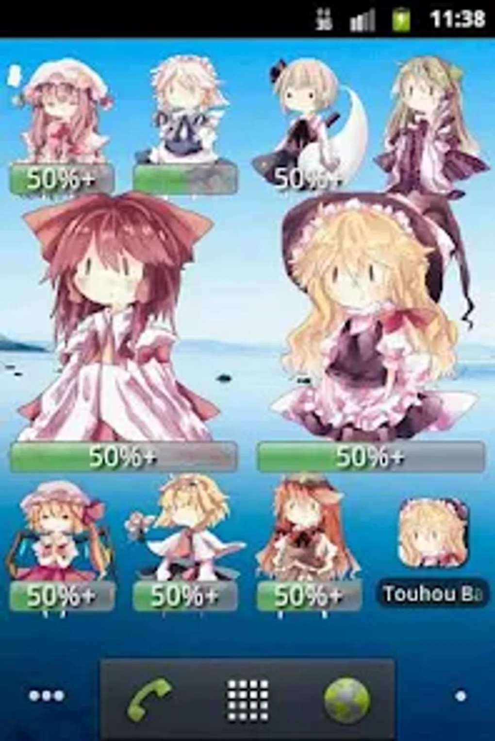 Touhou Battery Widget per Android - Download