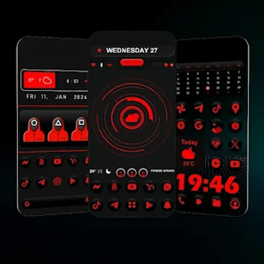 Red Icon Pack for Android - Download