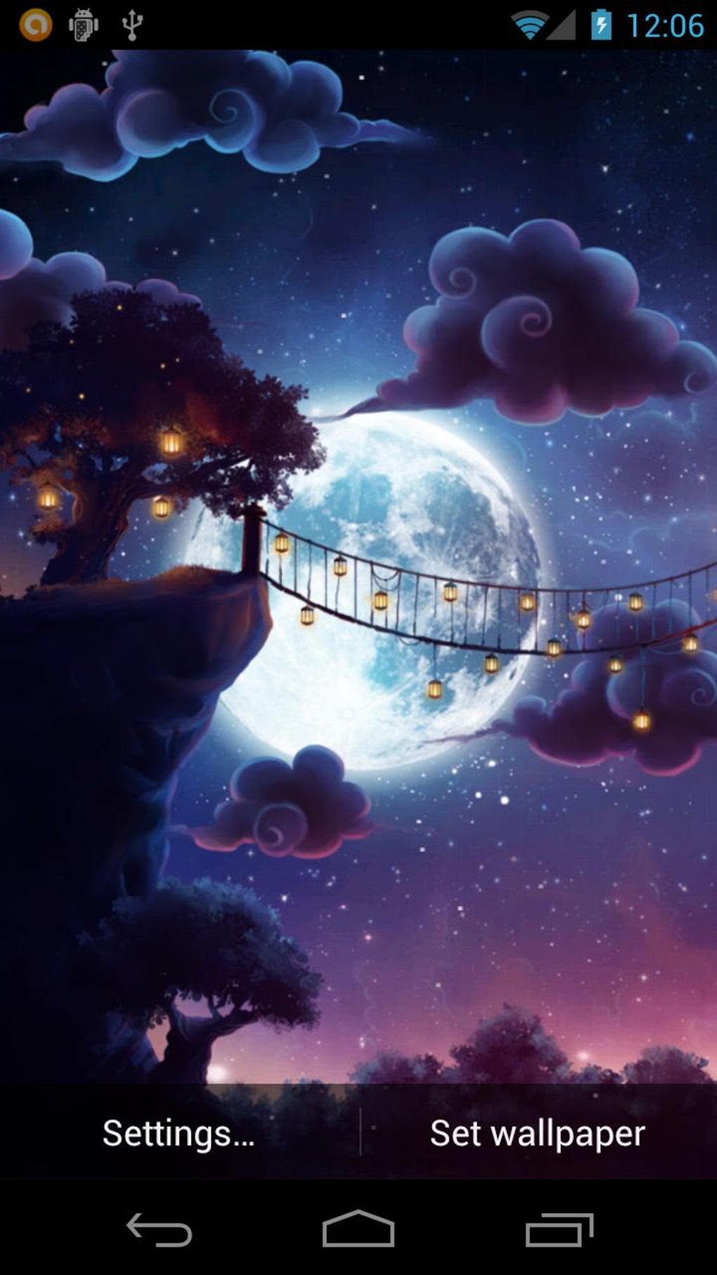 Starry Night Passage Wallpaper APK for Android - Download