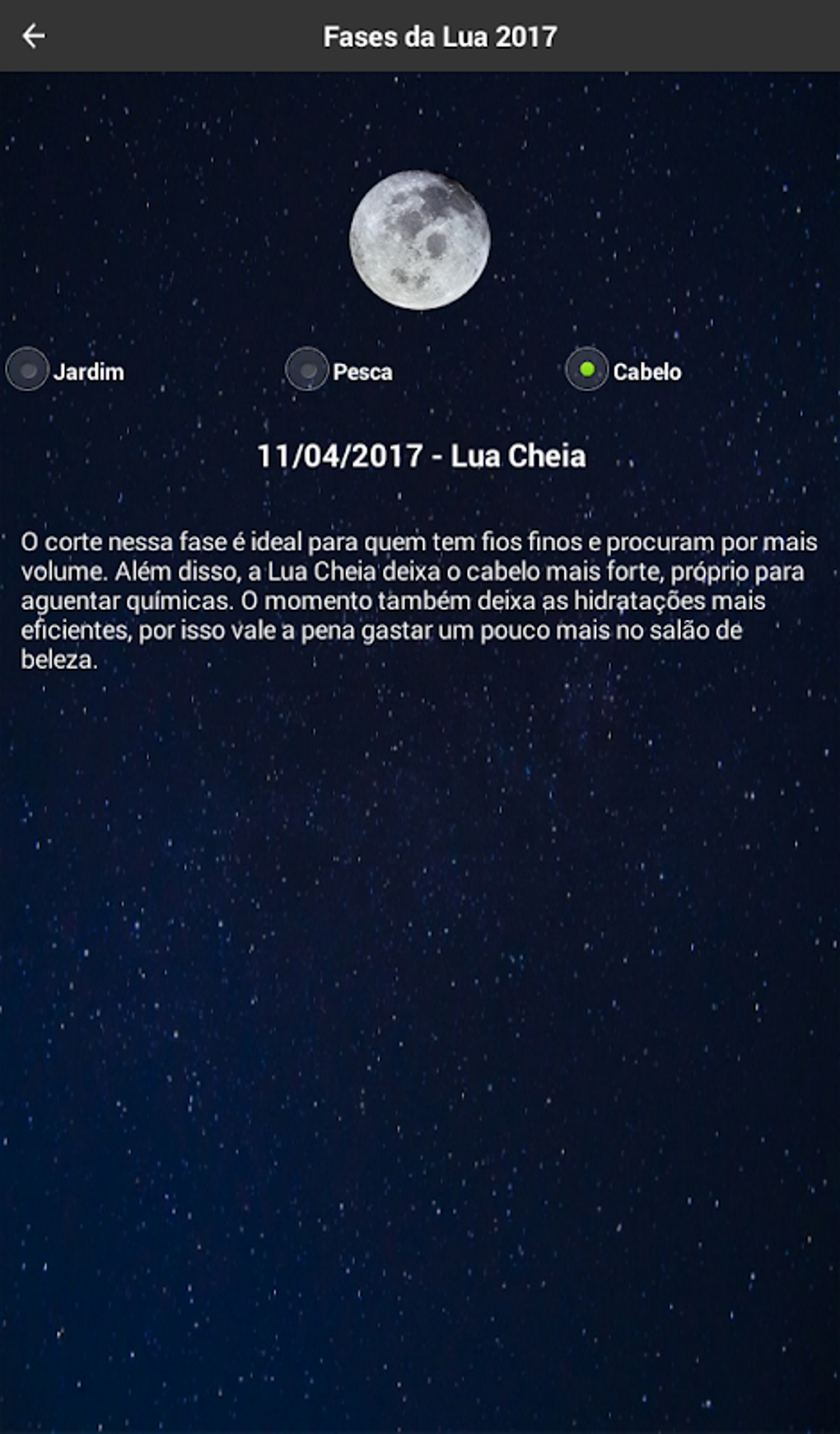 Fases da Lua 2020 com Widget APK para Android - Descargar
