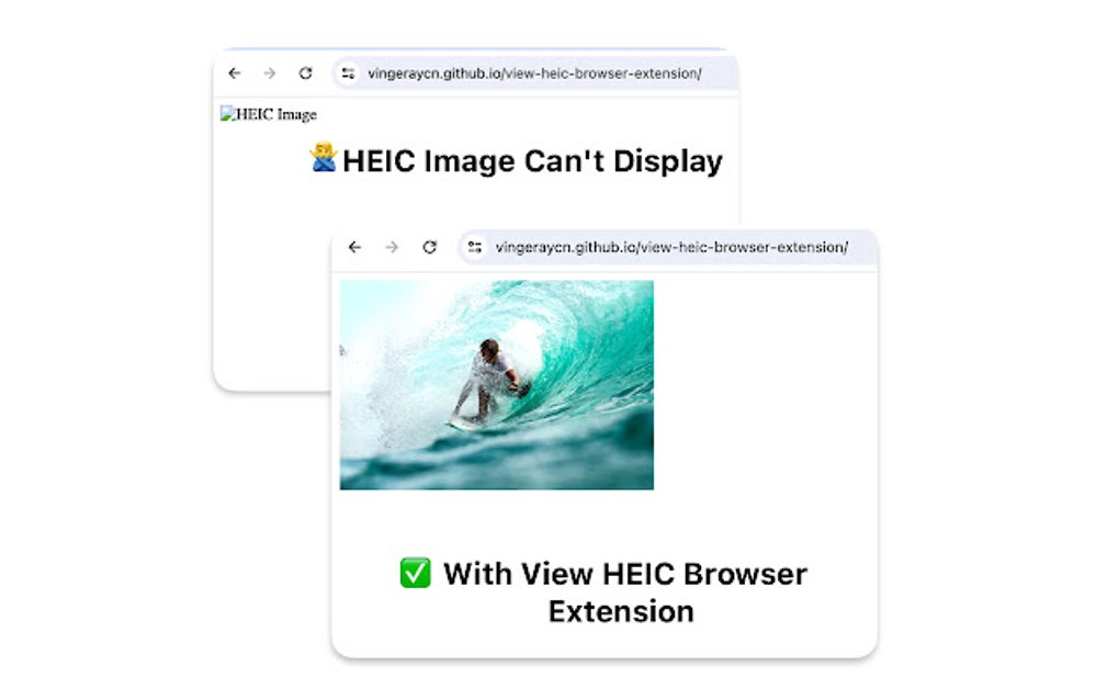 View HEIC for Google Chrome - Extension Download