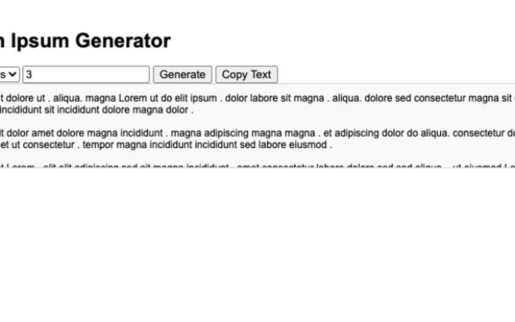 Lorem Ipsum Generator for Google Chrome - Extension Download