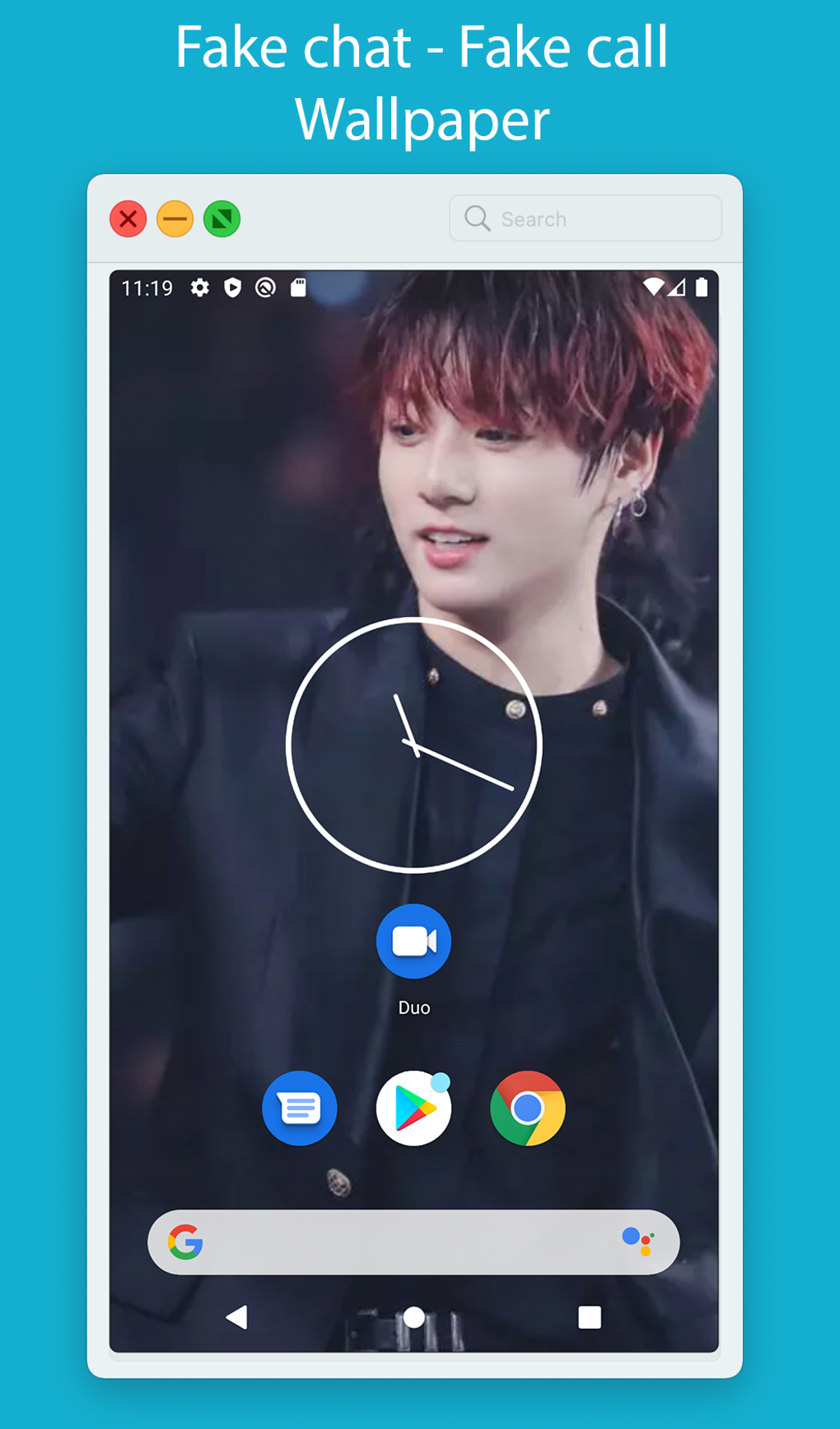 Jungkook BTS Chatcall games for Android - Download