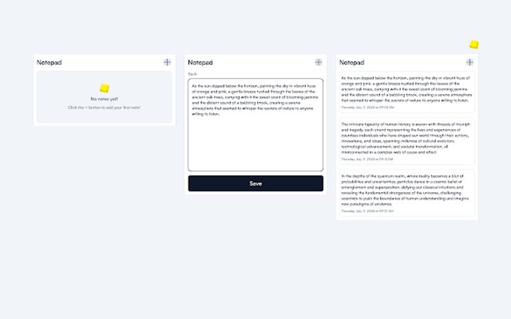 Chrome Notepad pour Google Chrome - Extension Télécharger