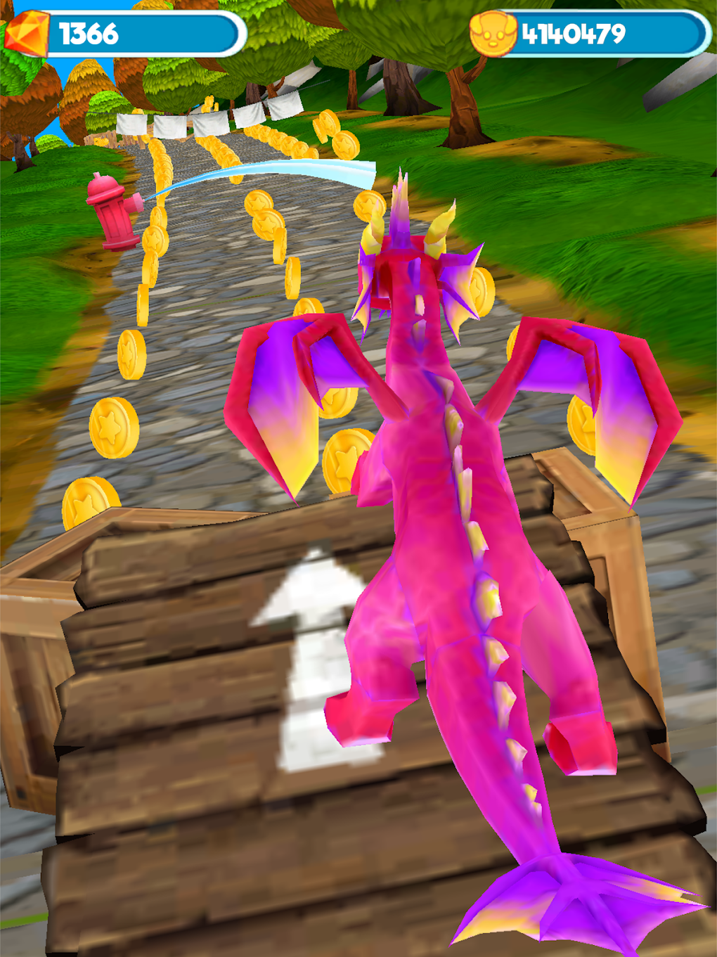 Flying Dino Dragon World Run for Android - Download