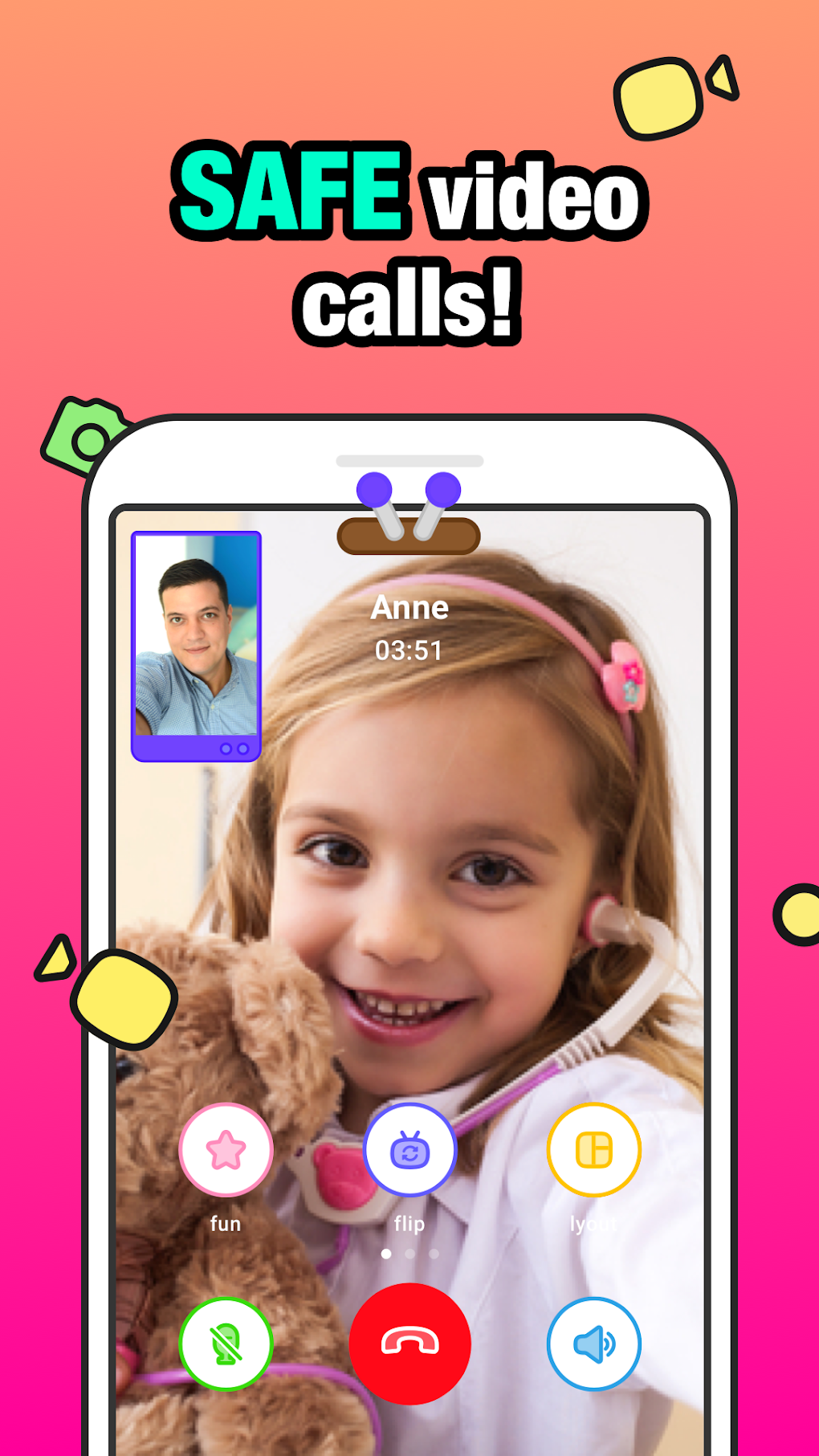 JusTalk Kids - Safe Messenger per Android - Download