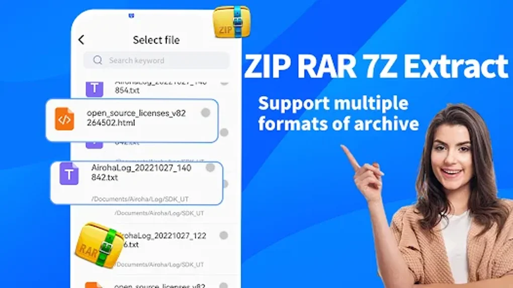 Zip File Opener: Unzip UnRAR for Android - Download