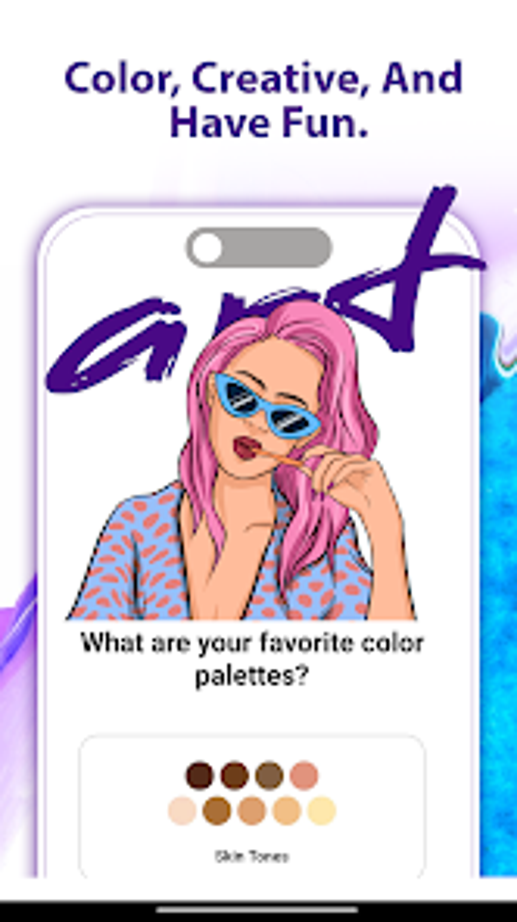 Color Pop - Paint Coloring สำหรับ Android - ดาวน์โหลด