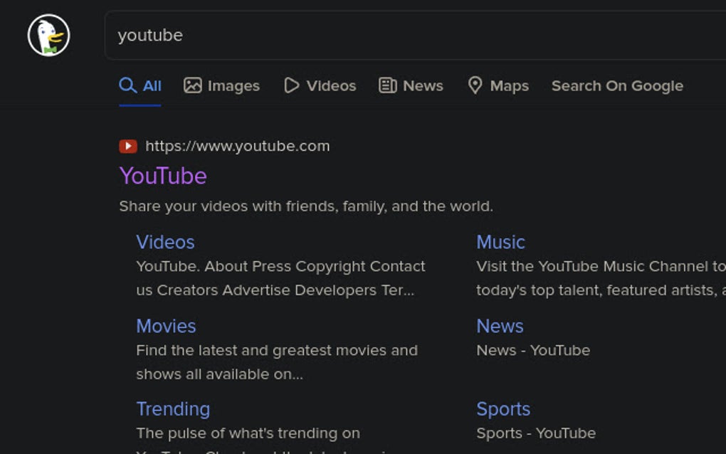 Search on Google para Google Chrome - Extensão Download