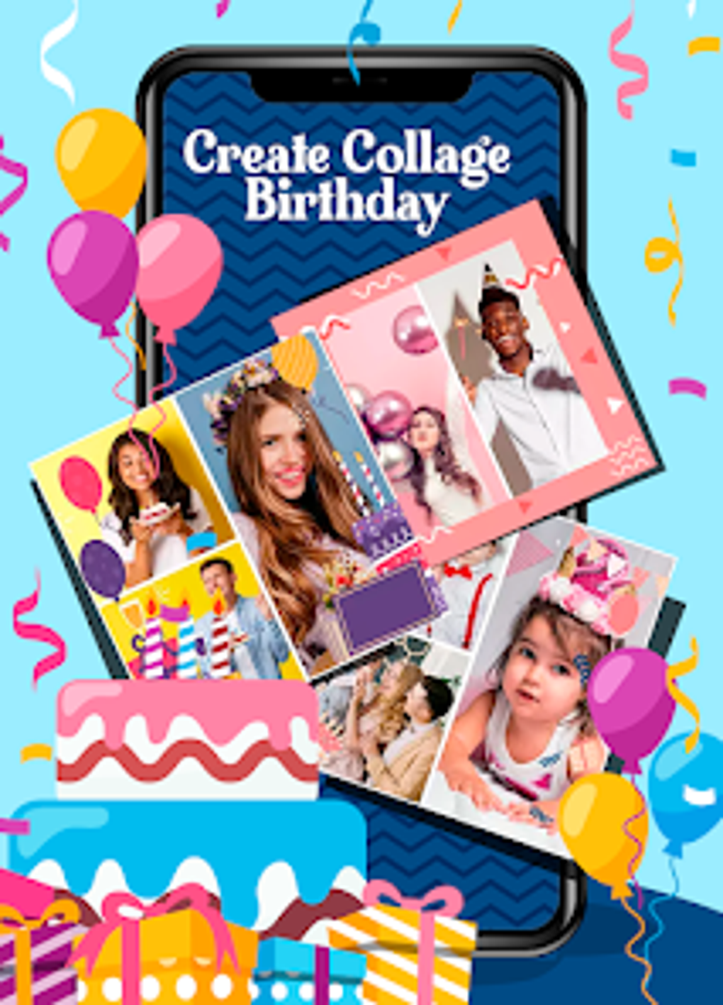 Birthday collage maker for Android - Download