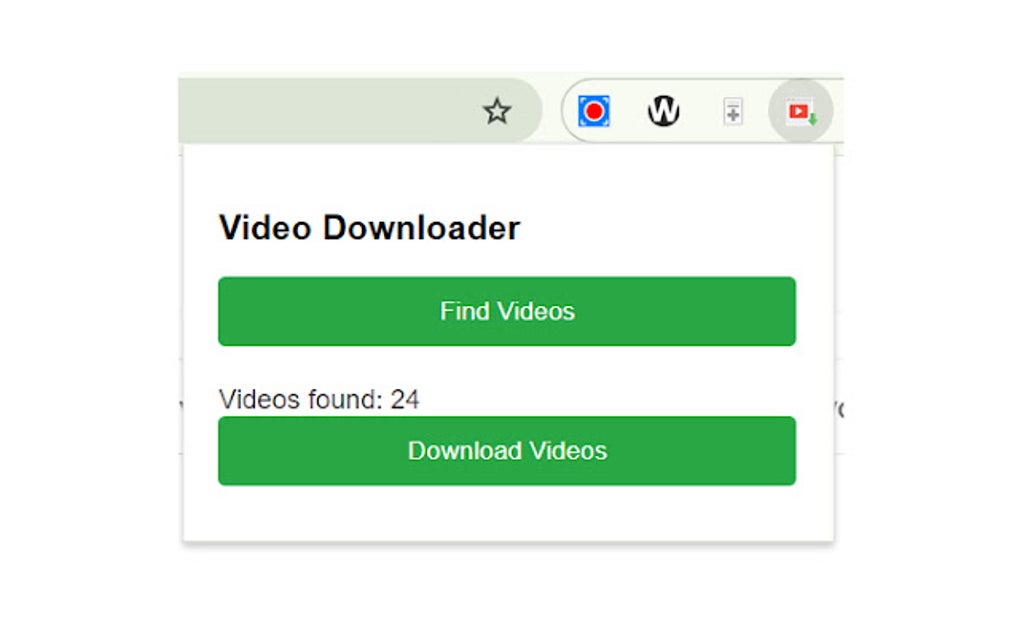 Bulk Video Downloader สำหรับ Google Chrome - ส่วนขยาย ดาวน์โหลด