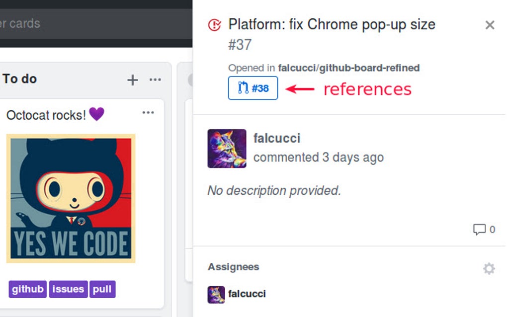 github-board-refined for Google Chrome - Extension Download