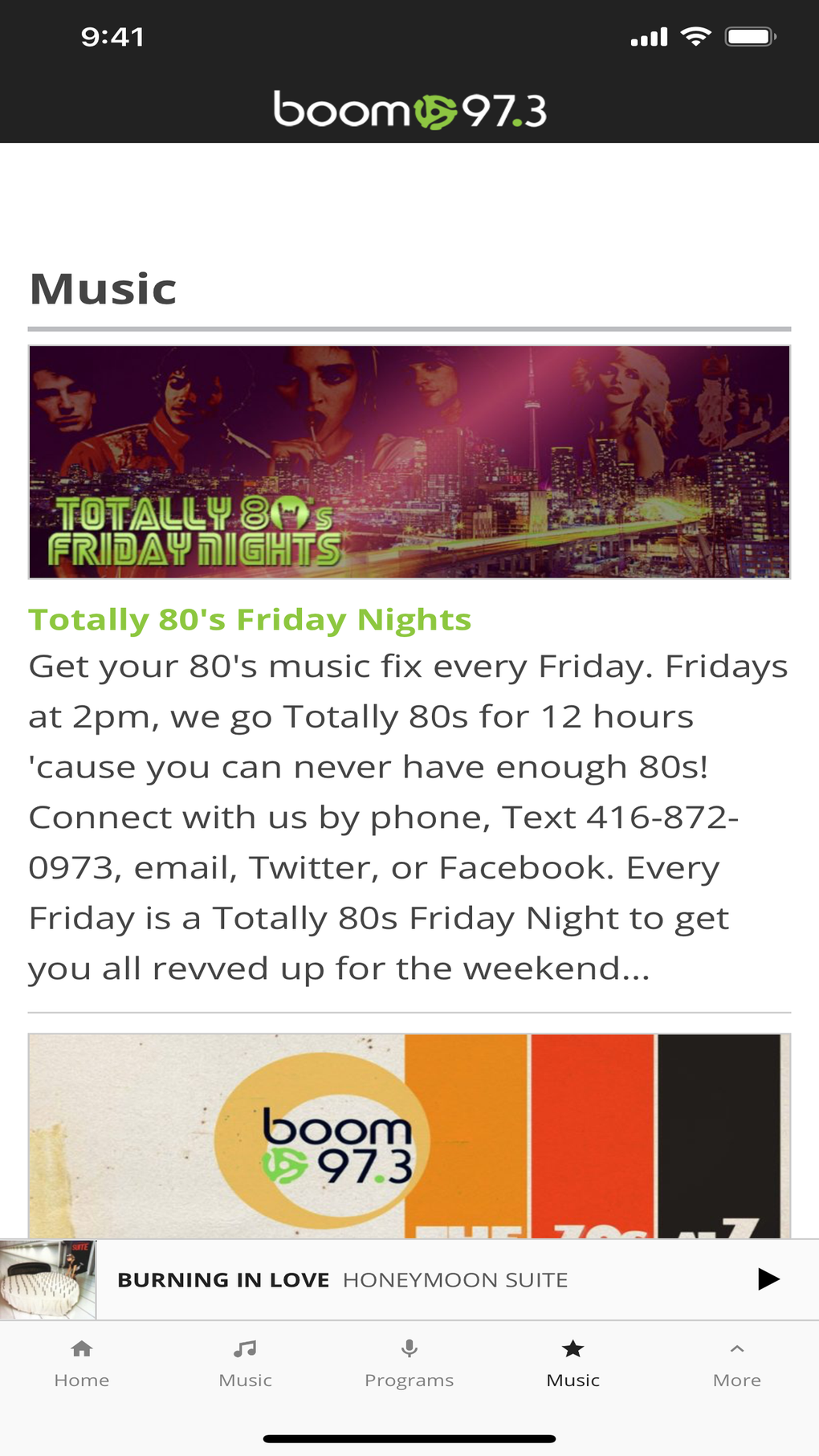 boom 97.3 for iPhone - Download