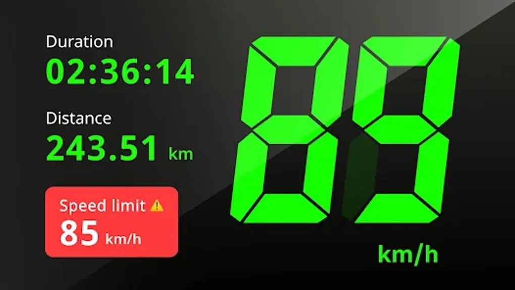 GPS Speedometer Odometer pour Android - Télécharger