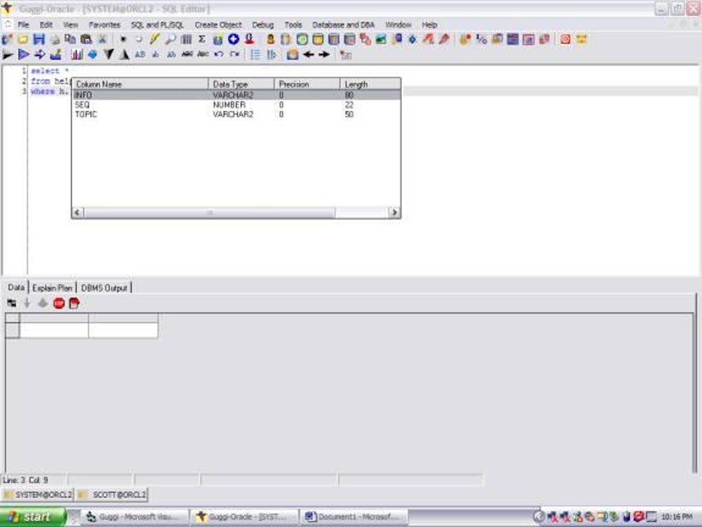 Guggi for Oracle - Download