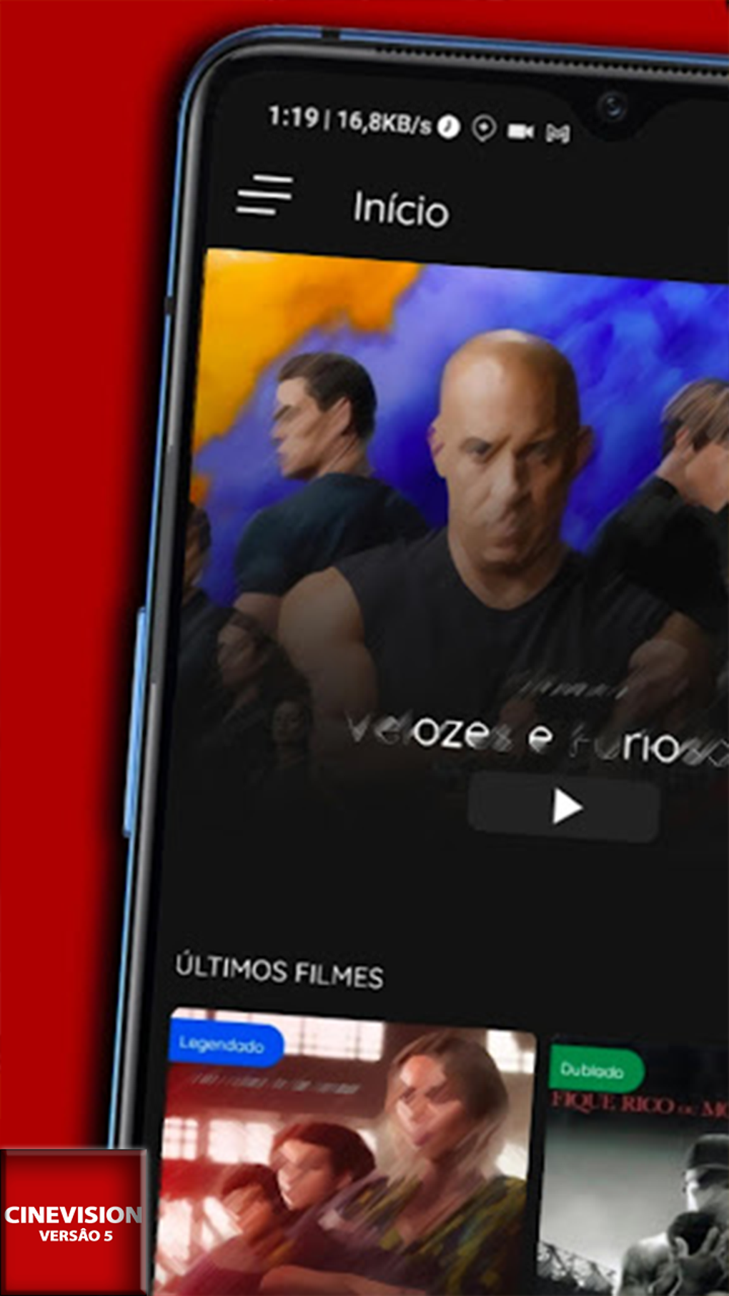 cine vision Filmes E Séries para Android - Download