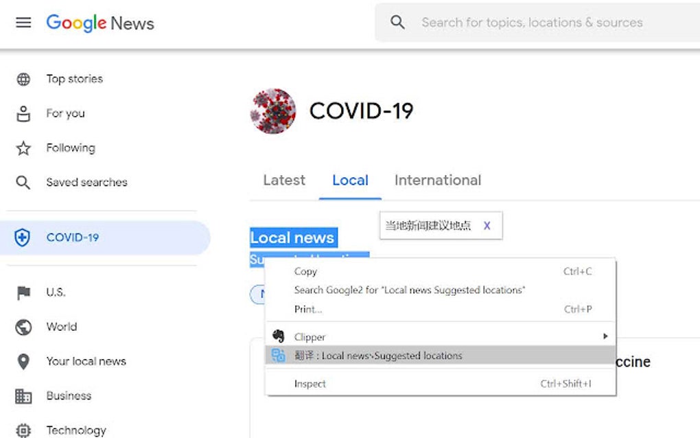 Mini Translate for Google Chrome - Extension Download