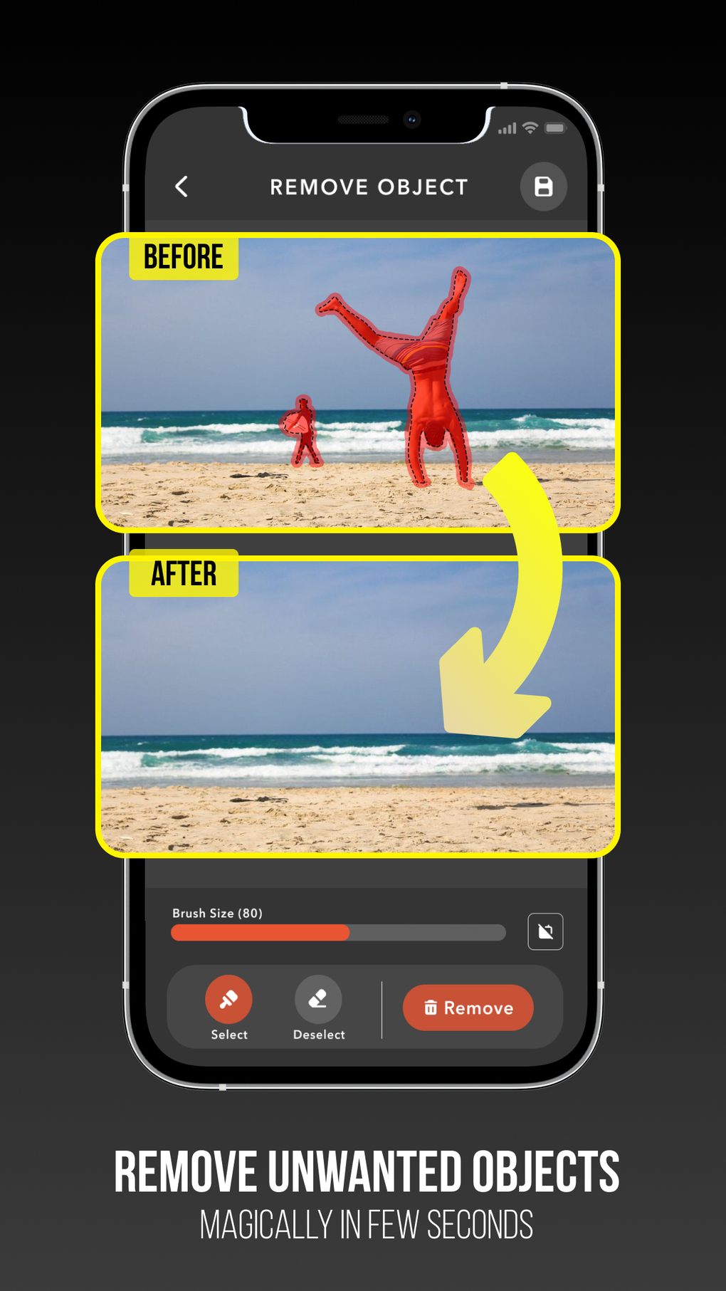 Remove Objects - Retouch AI pour iPhone - Télécharger