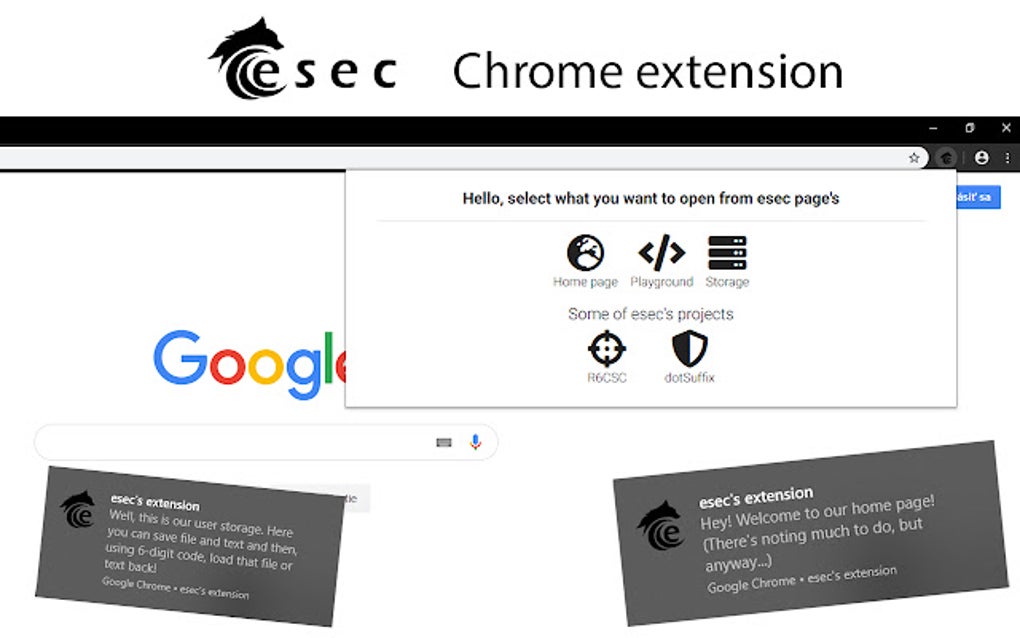 esec's extension for Google Chrome - Extension Download