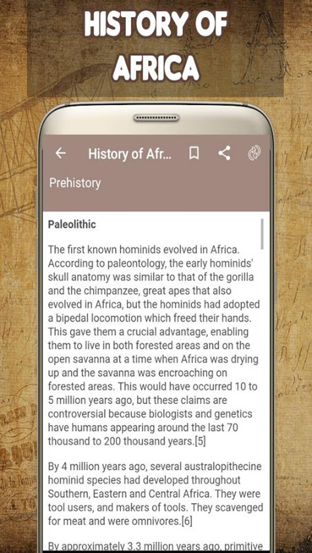 Android 용 History of Africa APK - 다운로드