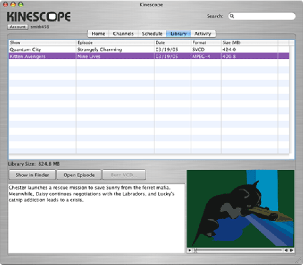 Kinescope para Mac - Descargar