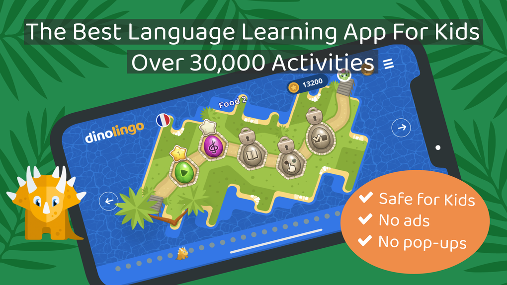 Dinolingo Languages for kids for iPhone - Download