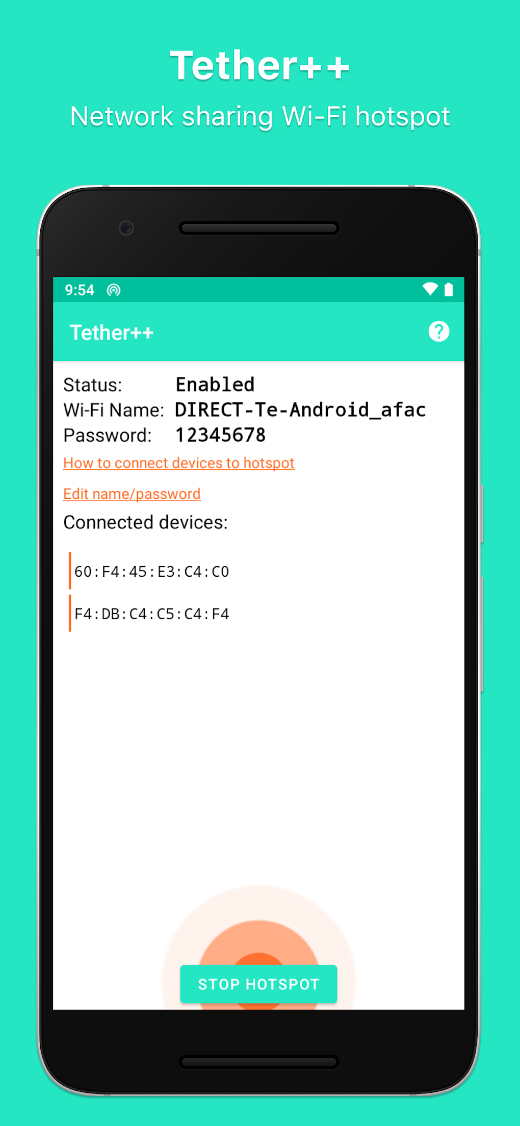 Wifi Share Network Hotspot - Tether APK for Android - Download