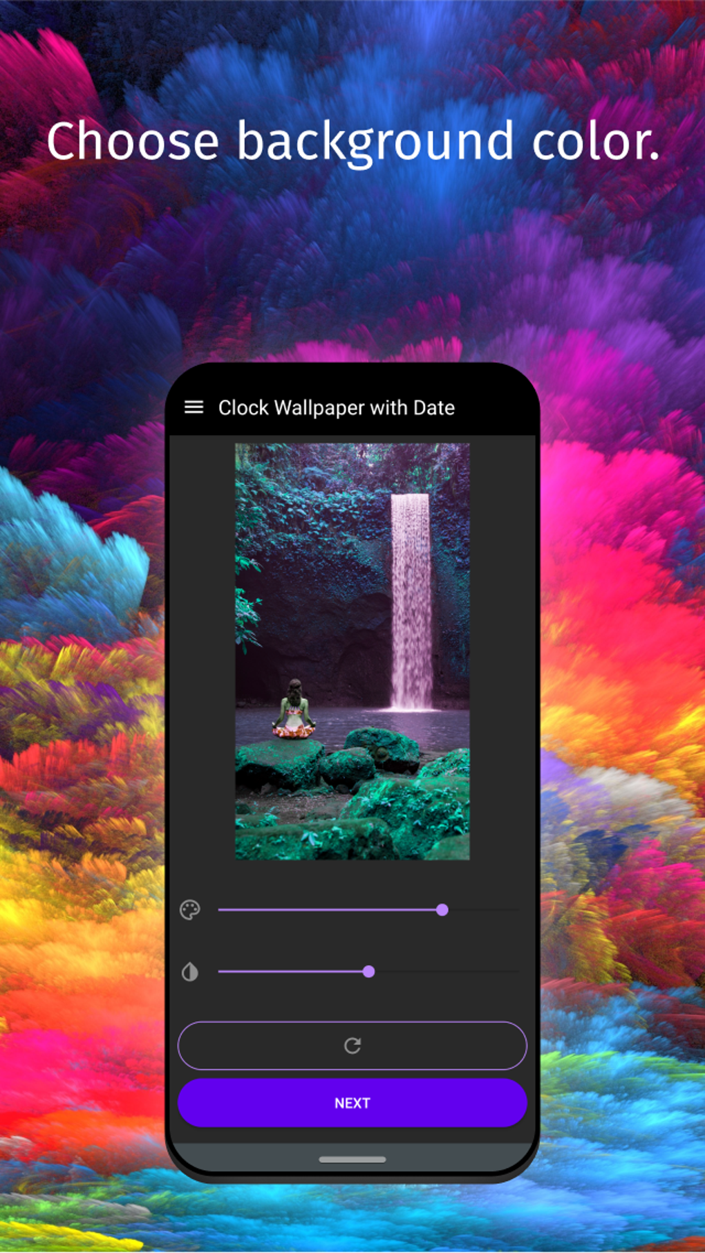Clock Wallpaper with Date for Android - Download