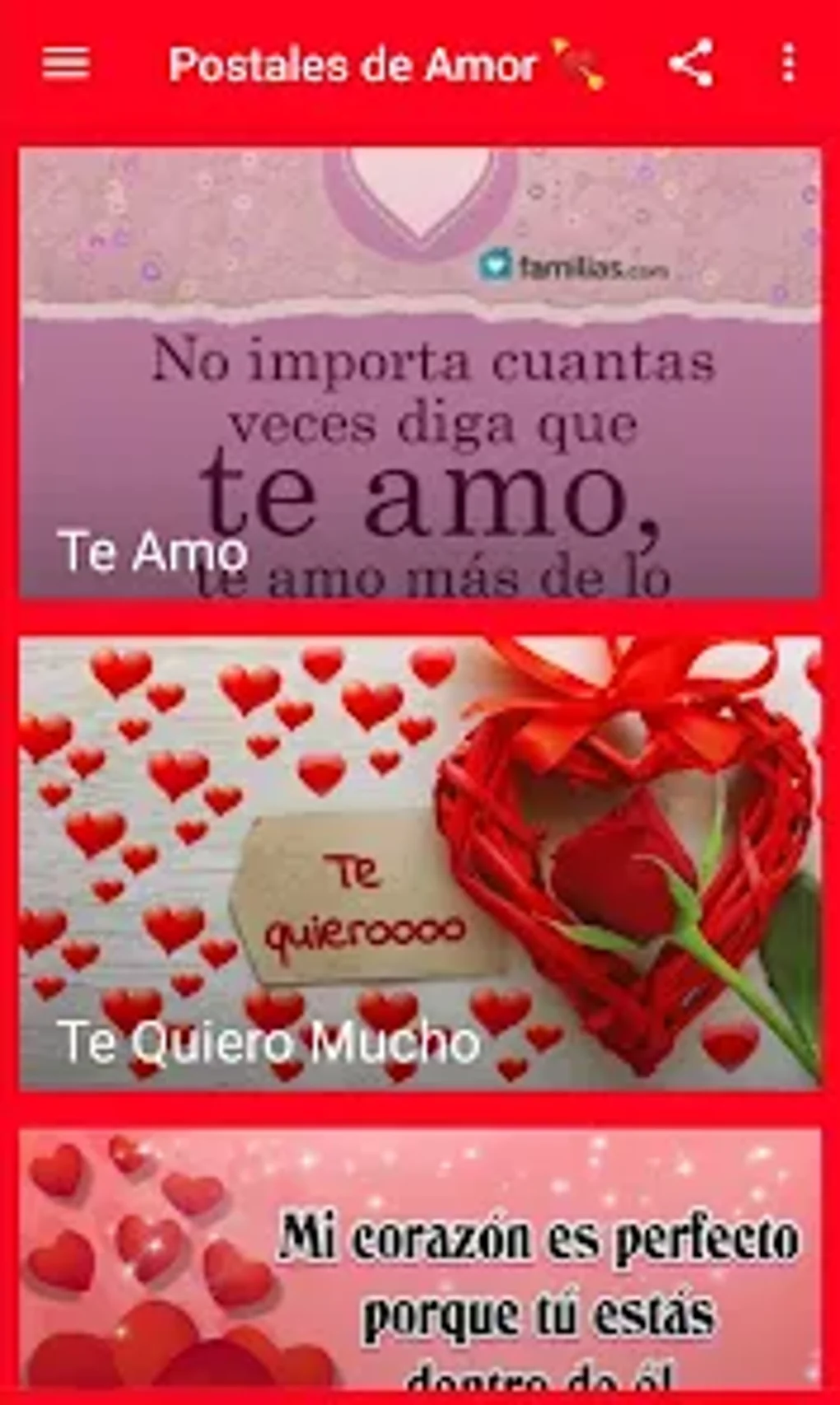Postales de Amor for Android - Download