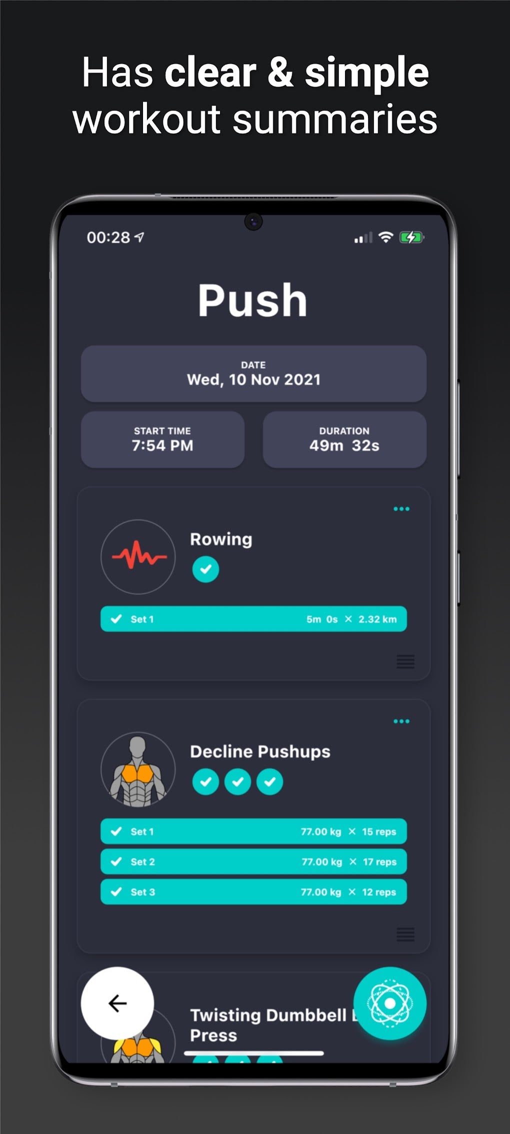 Gym Log Workouts: GymStreak for Android - Download