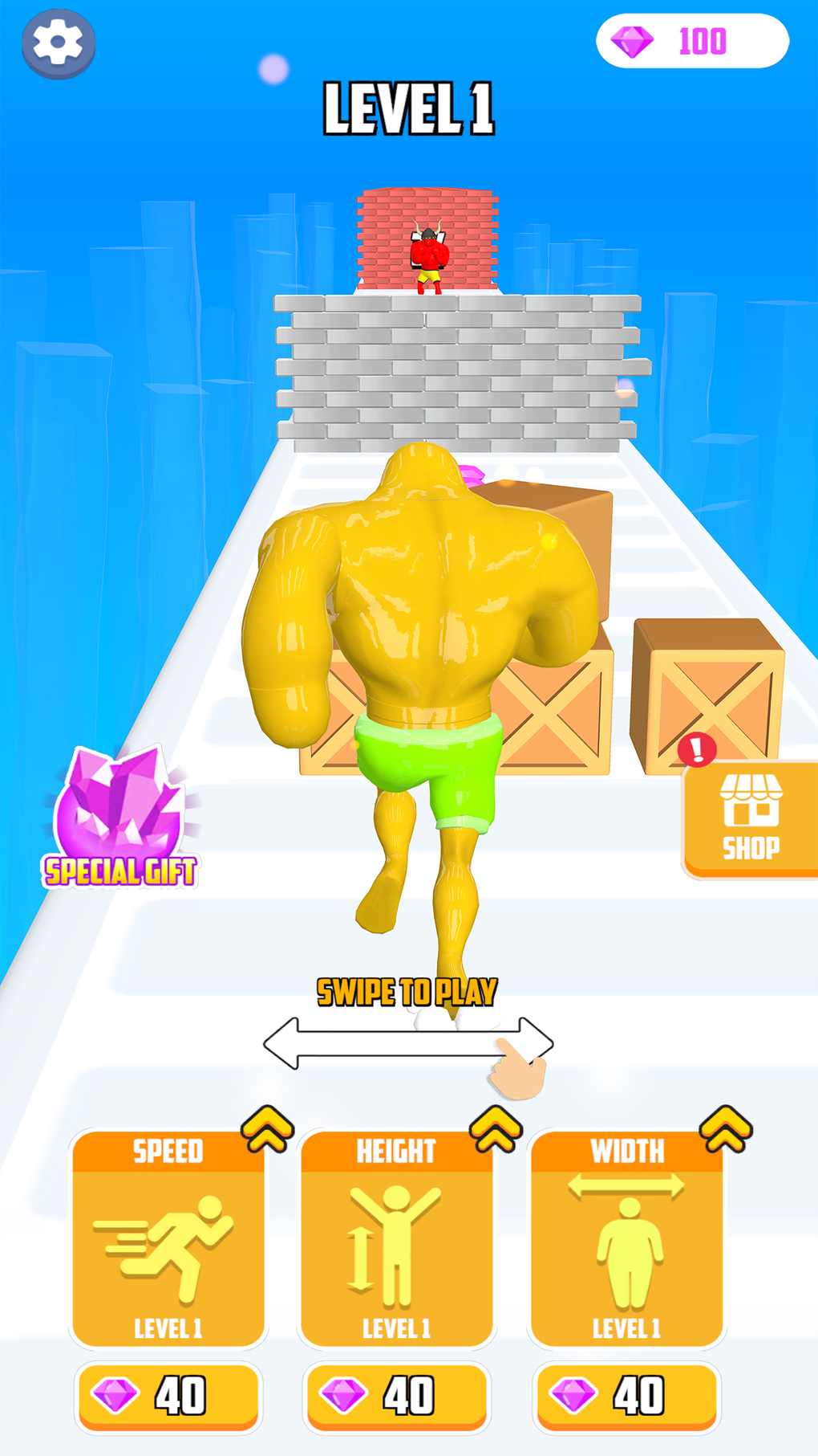 Big Man Runner Game para iPhone - Descargar